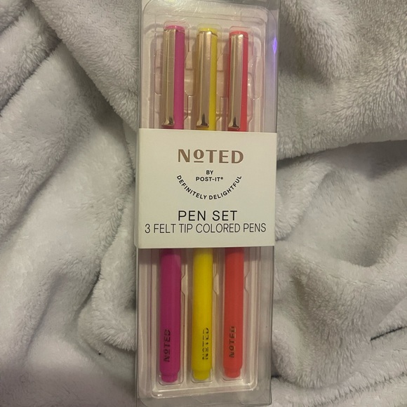 Noted by Post-It | Office | Felt Tip Colored Pen Set From Noted By ...